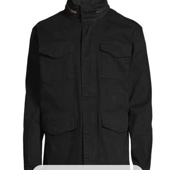 George | Jackets & Coats | Mens Field Jacket Stretch Stow Away Hood ...